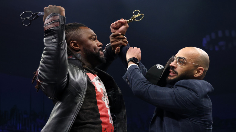 The Story So Far: Swerve Strickland Vs. Ricochet At AEW Revolution
