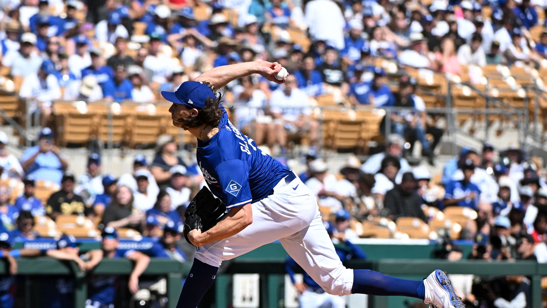 Tyler Glasnow strikes out 6 in third spring start