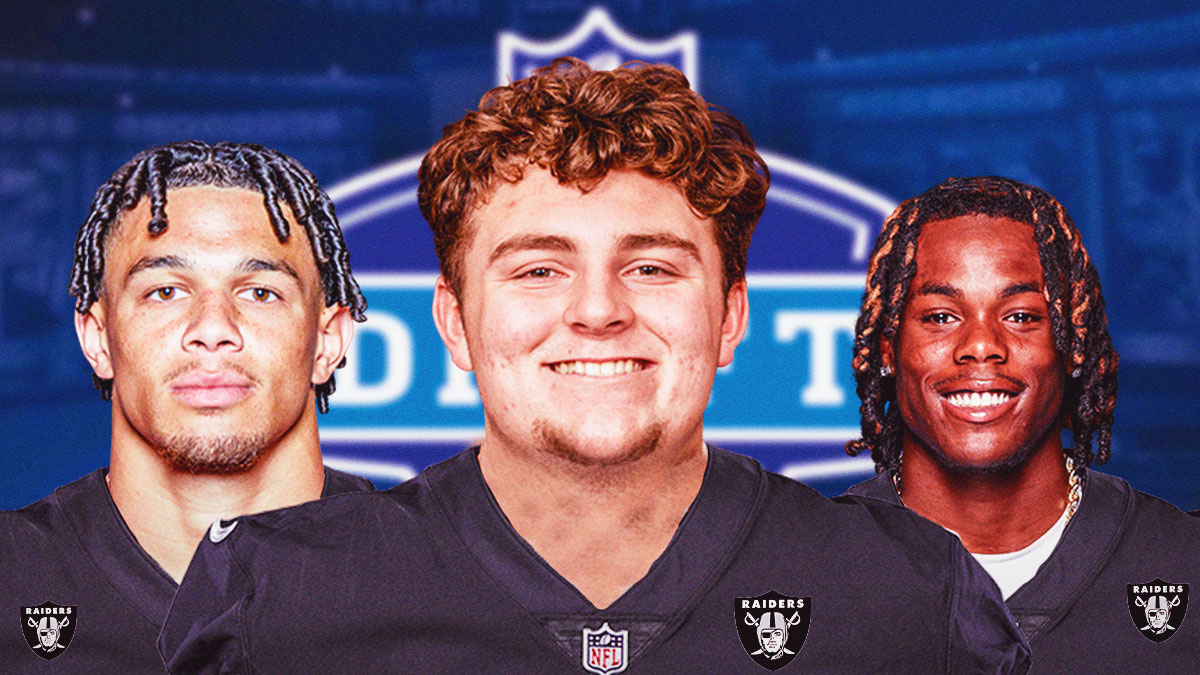 Las Vegas Raiders 5 round post combine 2025 NFL mock draft per PFF ...