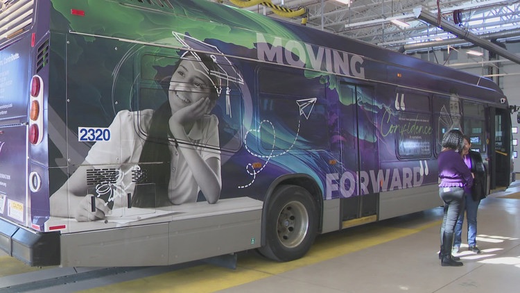 NFTA unveils bus design honoring Western New York women