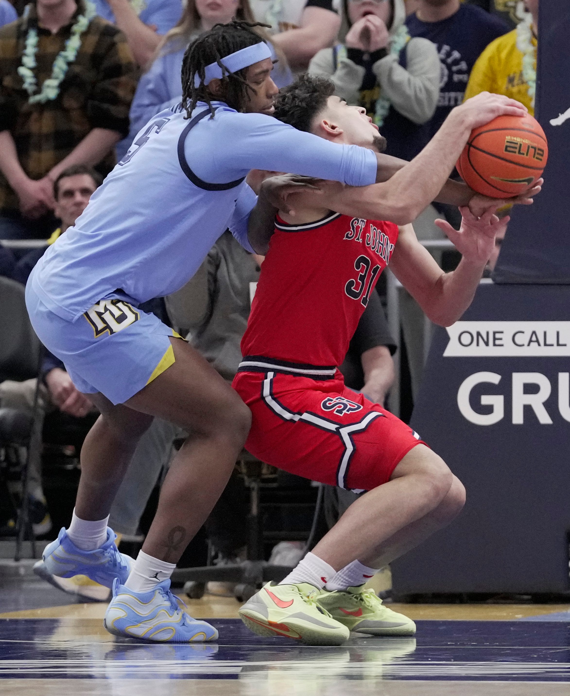 Marquette at St. John's: Caedin Hamilton in early foul trouble