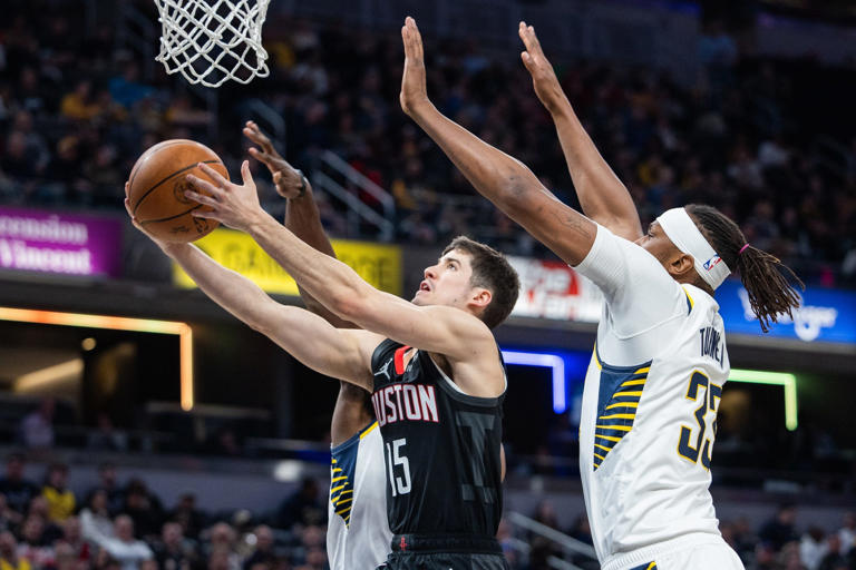 Rockets rookie Reed Sheppard to miss at least four weeks with right ...