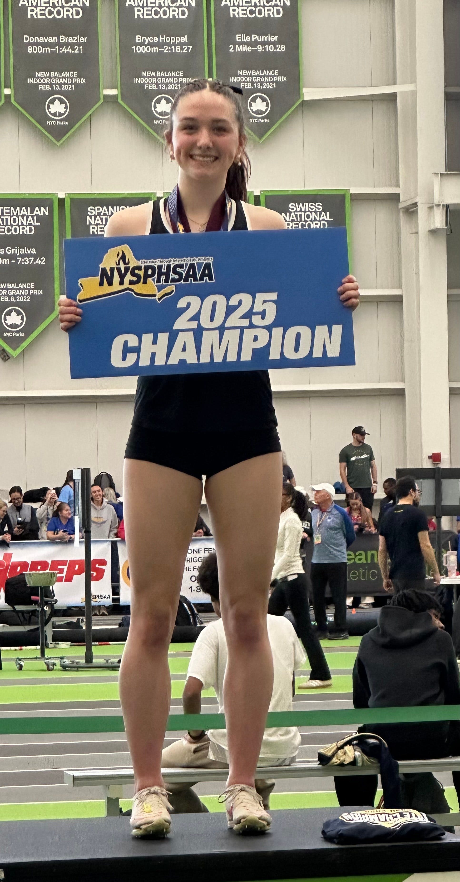 Indoor track & field: Corning's McLaughlin wins state title, Ithaca's ...