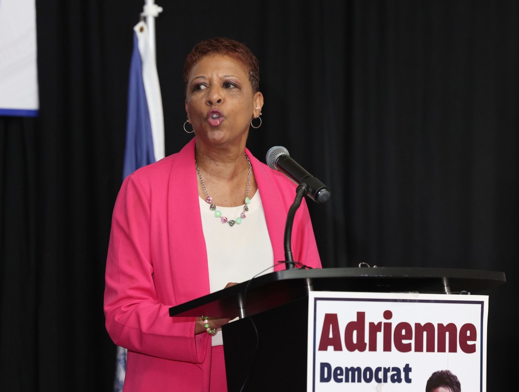 NYC Council Speaker Adrienne Adams avoids using last name in mayoral campaign material to ...
