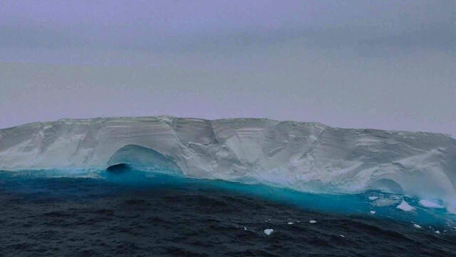World's Largest Iceberg Stuck in South Atlantic Ocean