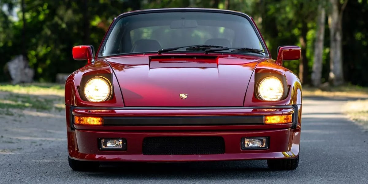 1984 Porsche 911 Turbo Slant Nose on BaT Embodies '80s Excess