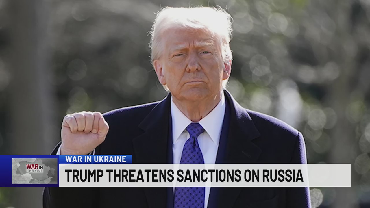 Trump threatens sanctions on Russia