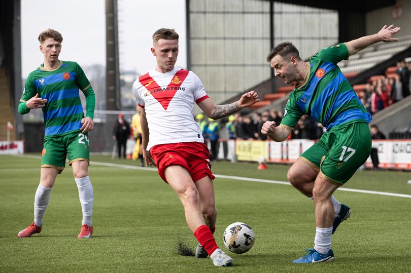 Airdrie 2, Hamilton 1: Gallacher the hero as he grabs derby spoils