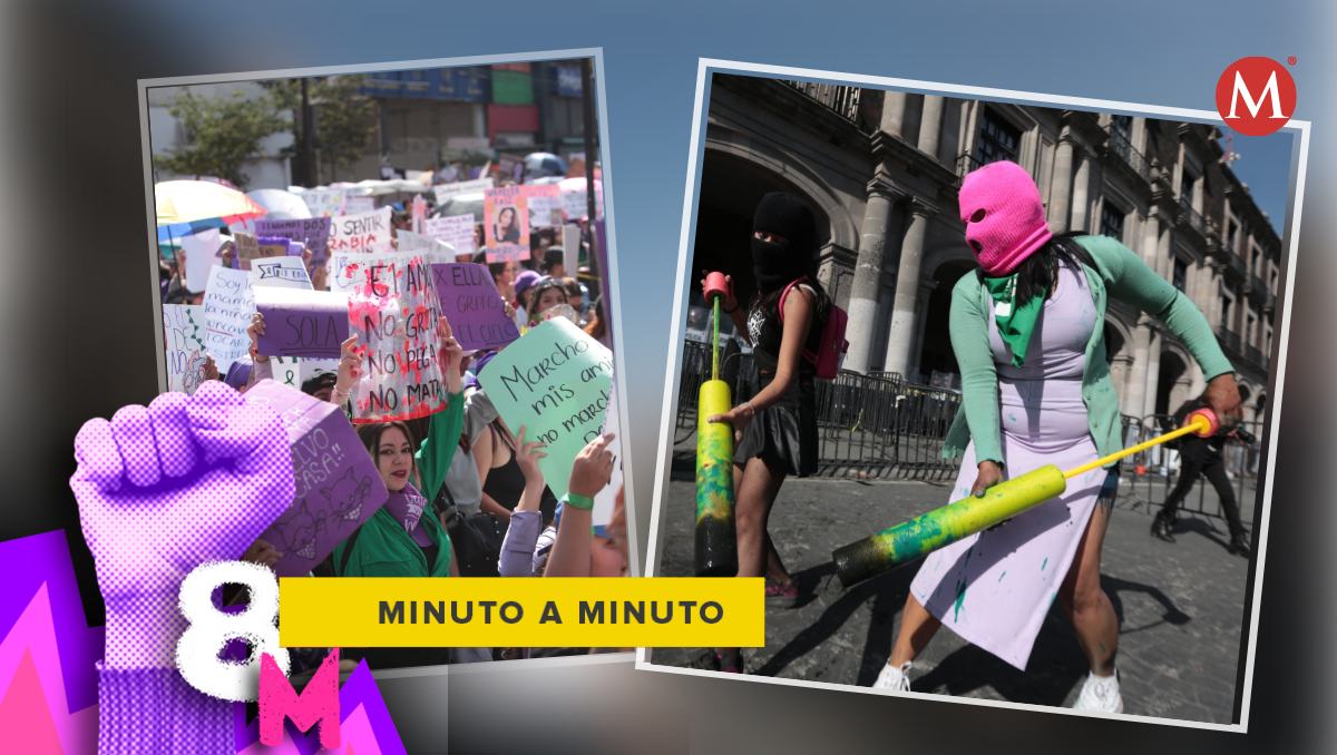 Marcha 8M en Edomex EN VIVO | horarios, rutas y noticias de la ...