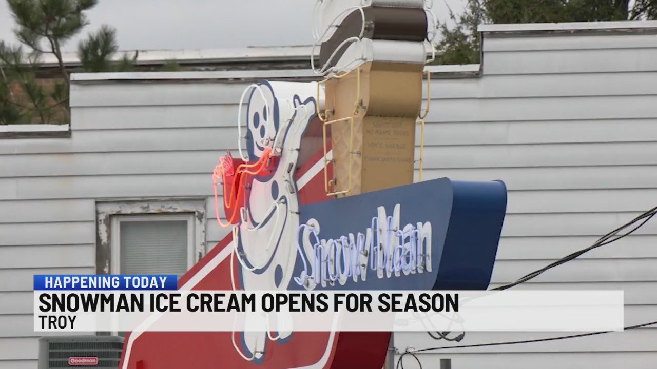 Snowman Ice Cream opens for season
