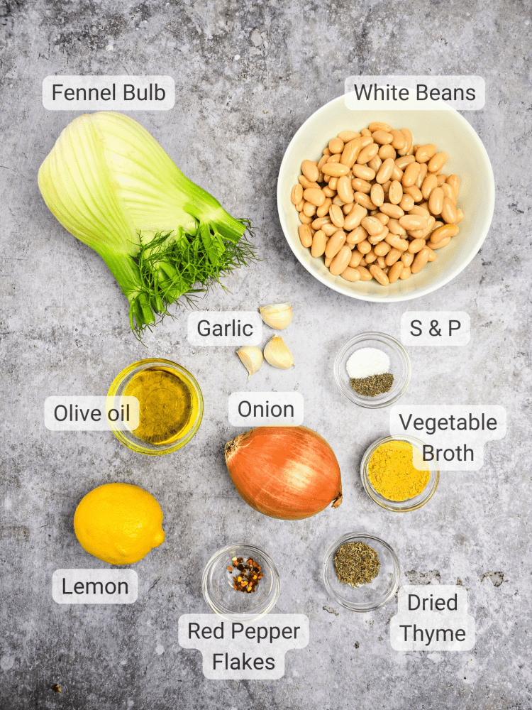 Fennel and White Bean Soup