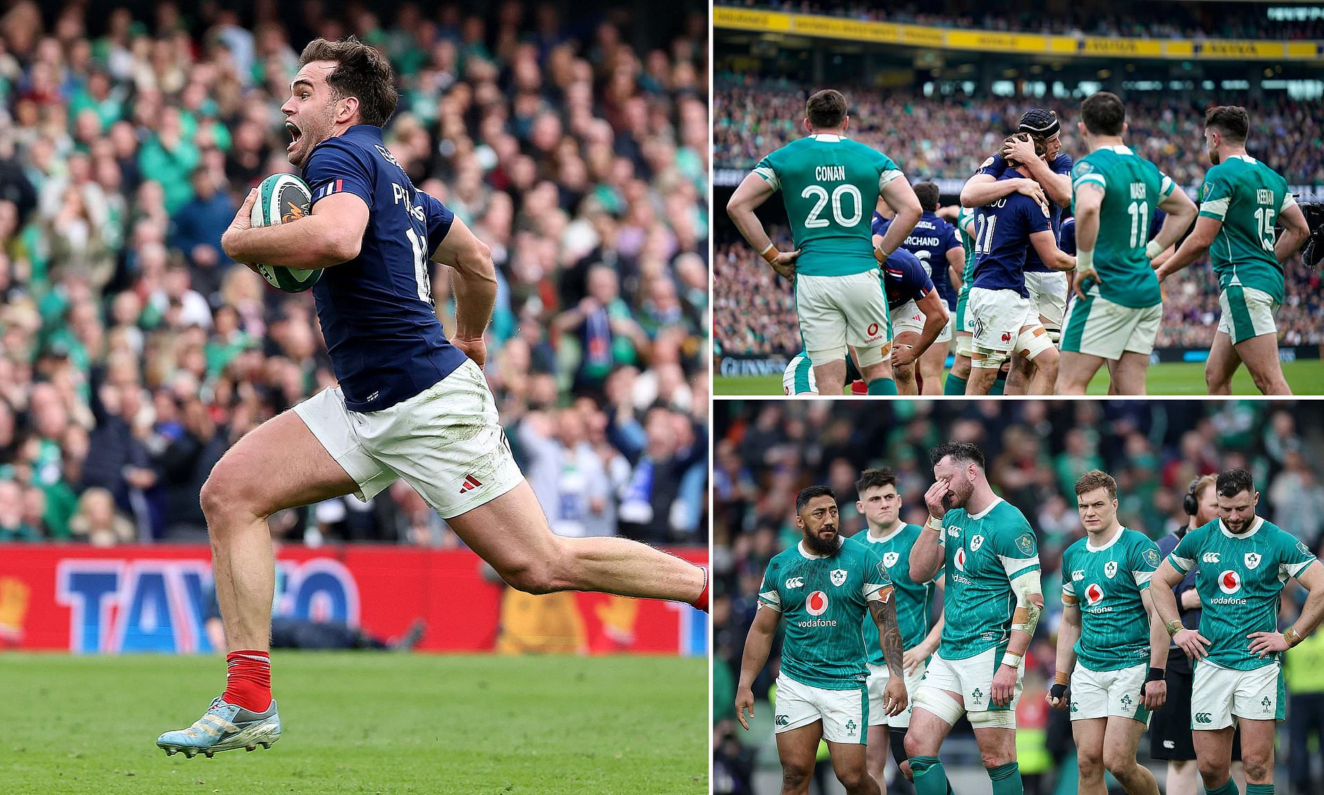Ireland 27-42 France: Reigning champions have no answer to irresistible ...