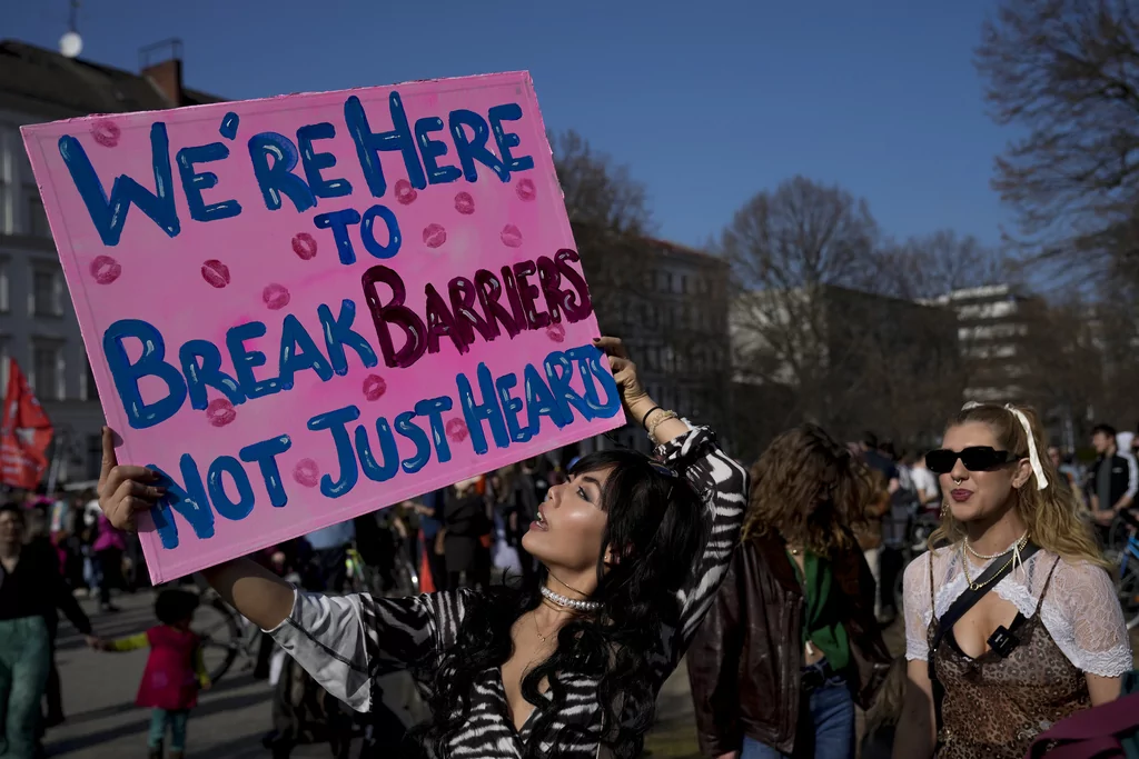 Protesters on International Women’s Day demand equal rights, end to ...