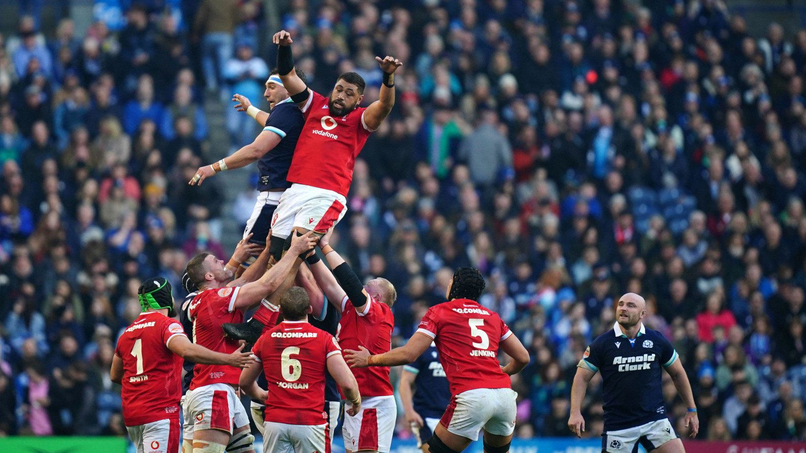 Scotland's fast start sinks Wales despite late fightback in Six Nations ...