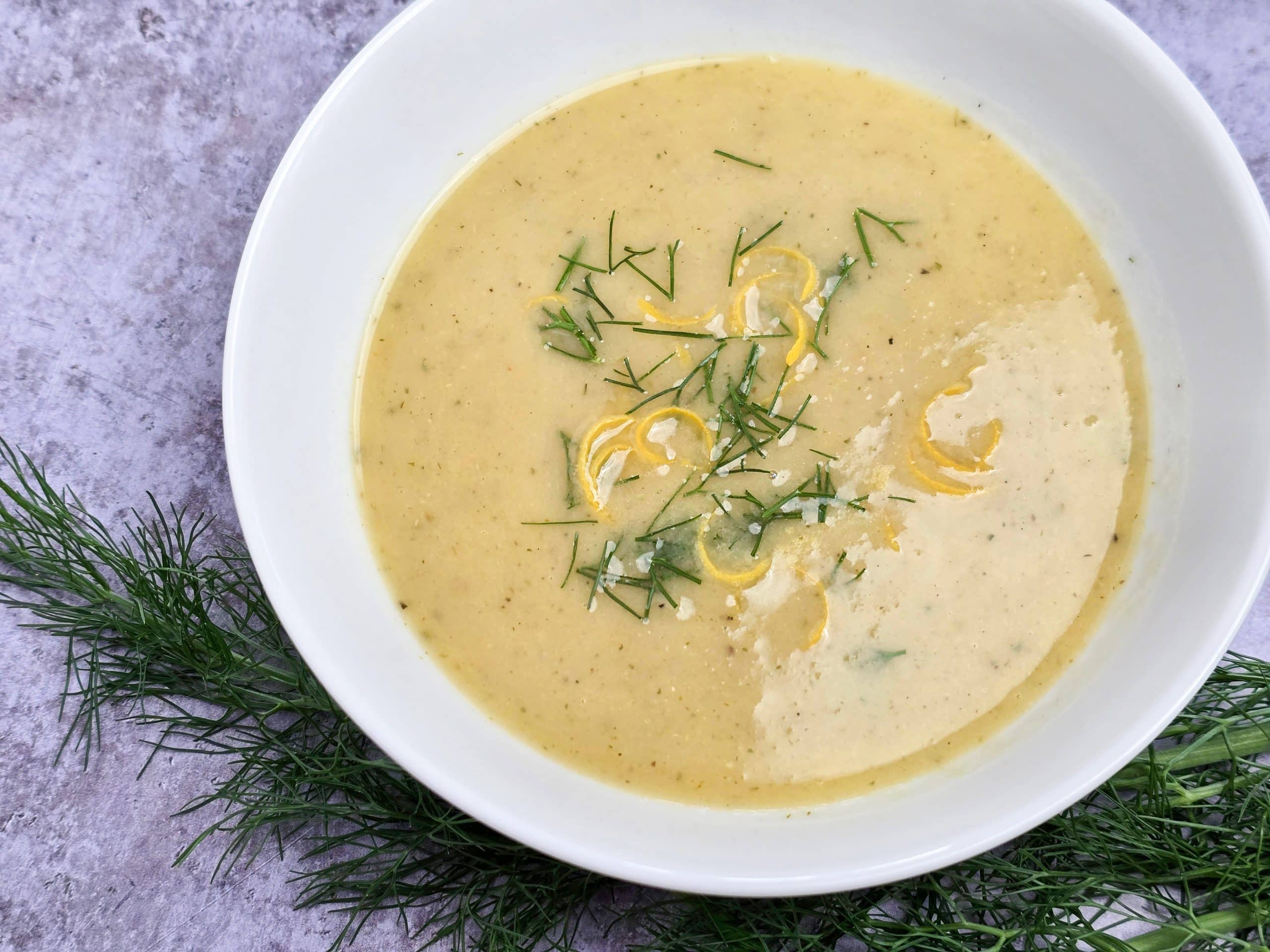 Fennel and White Bean Soup
