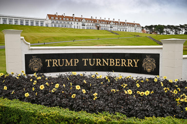 Trump golf property vandalized by pro-Palestinian group