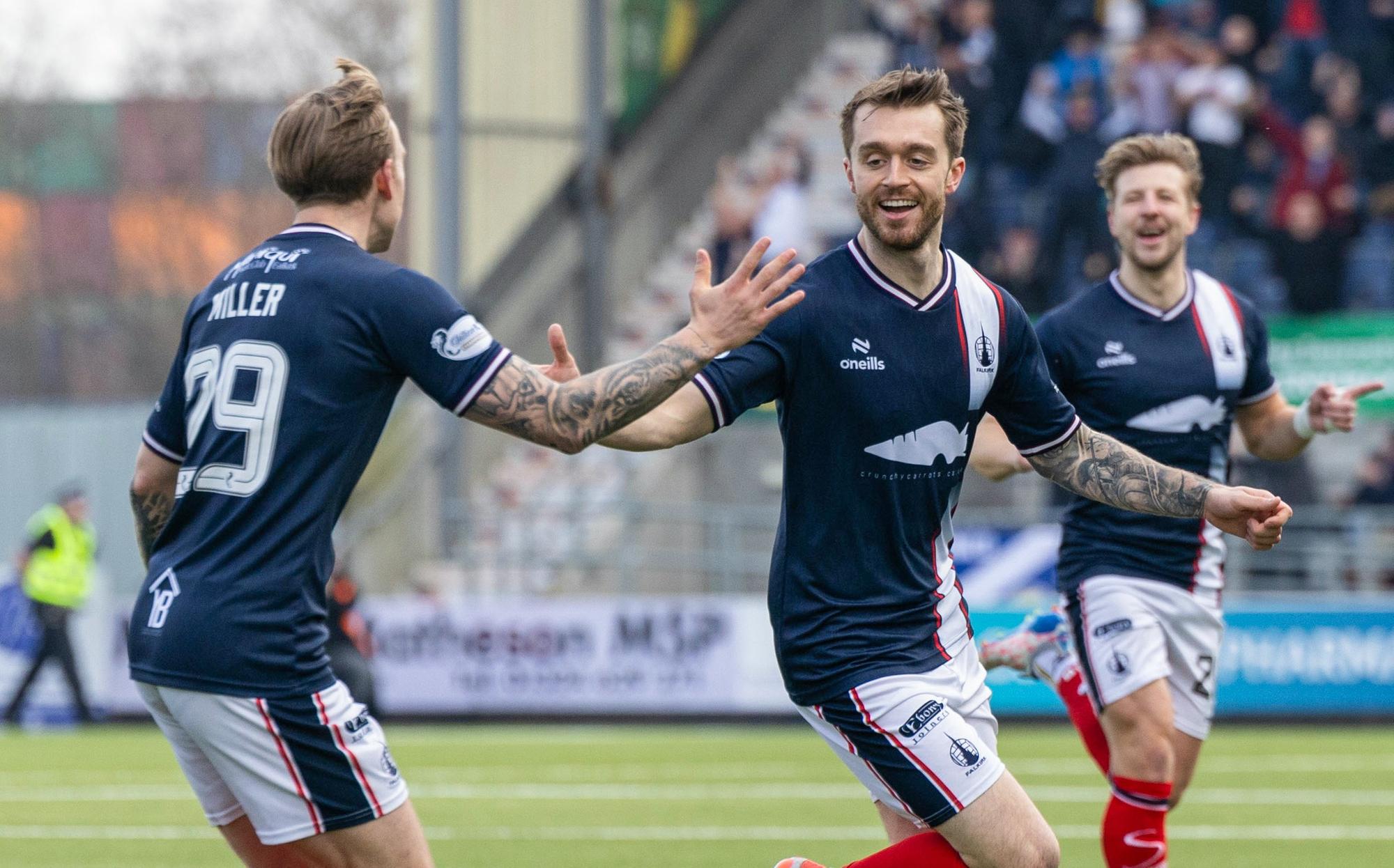 Brad Spencer sends Falkirk six points clear at Championship summit ...
