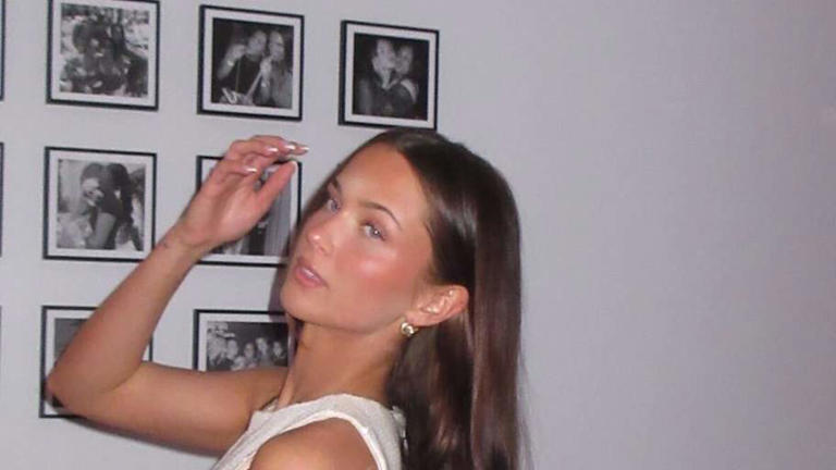 Cooper DeJean's girlfriend Steph Wilfawn flaunts innocent white ...