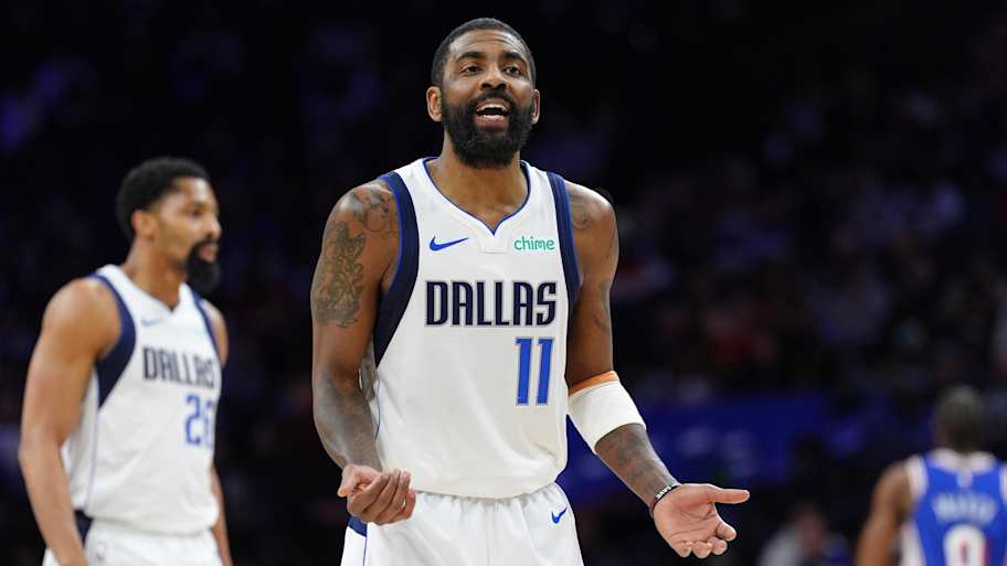 Kyrie Irving calls out report that Mavericks were playing him too much ...