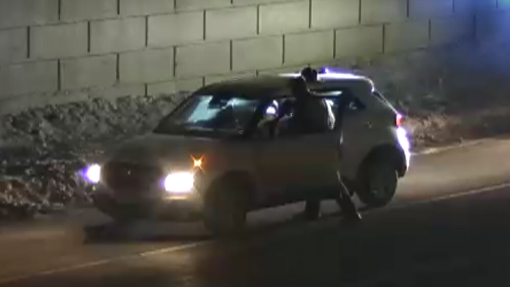 Video shows state trooper struggling with woman before arrest