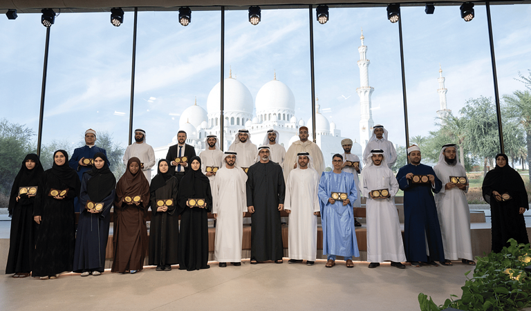 Watch: Abu Dhabi Crown Prince honours Emirates International Holy Quran ...