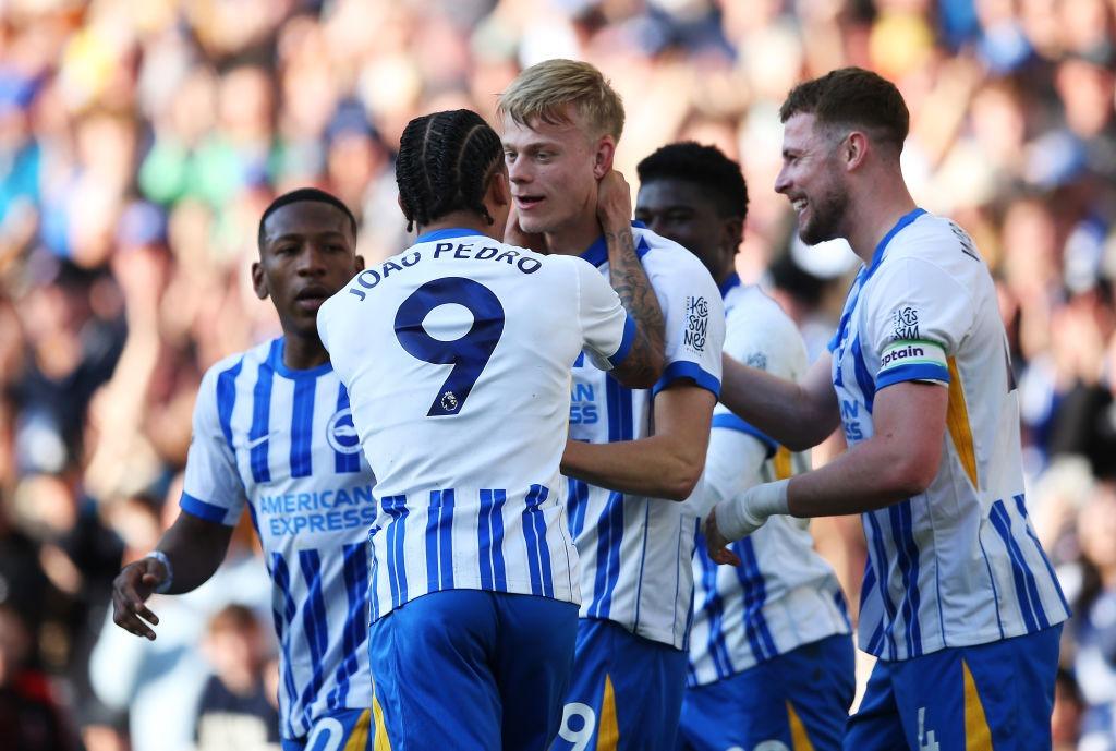 Brighton player ratings vs Fulham as one 9 and one 5 awarded in chase ...