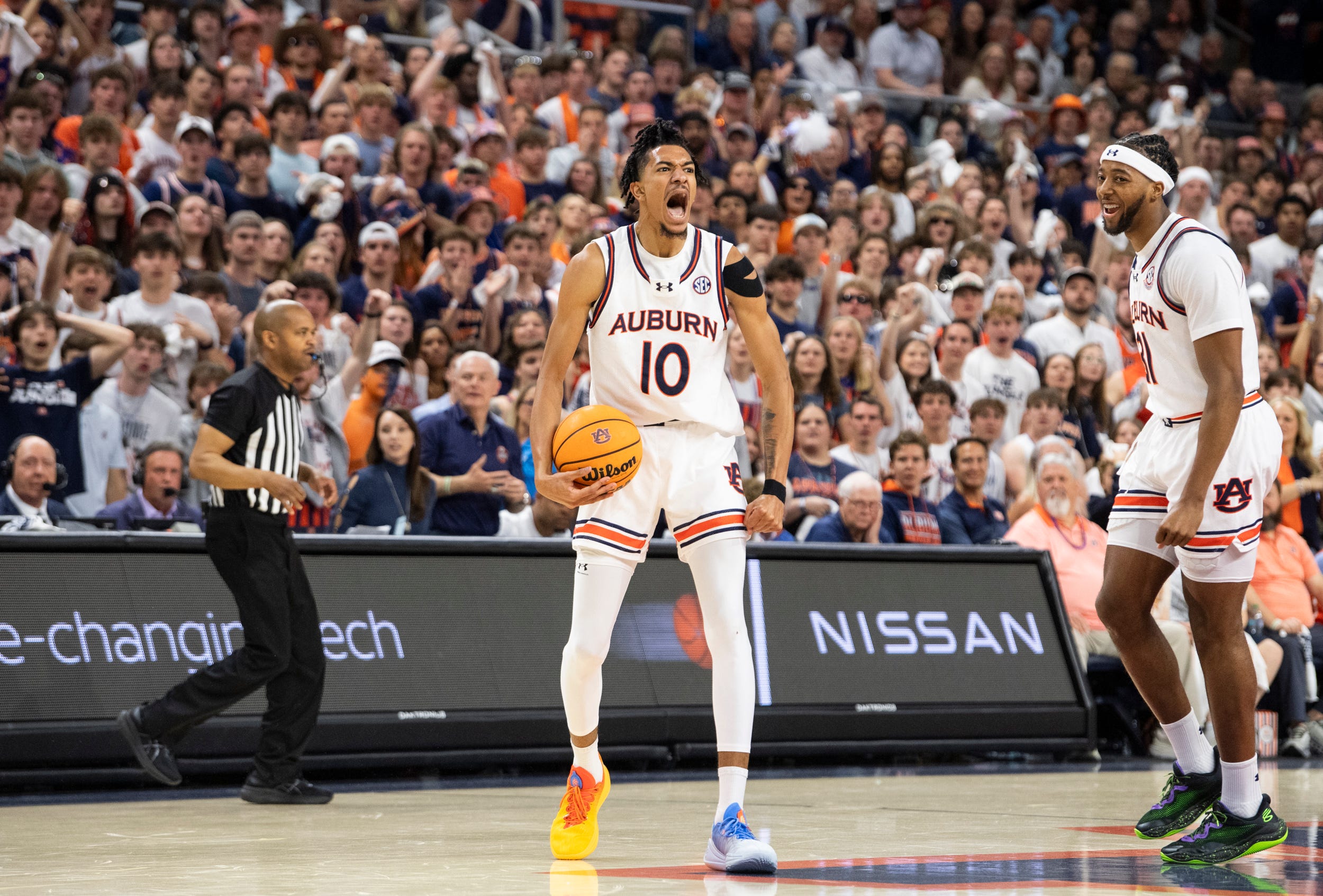Auburn basketball: Chad Baker-Mazara ejected for Flagrant 2 on Alabama ...