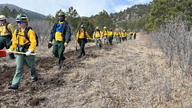 WATCH: El Paso County firefighters hold day-long training exercise