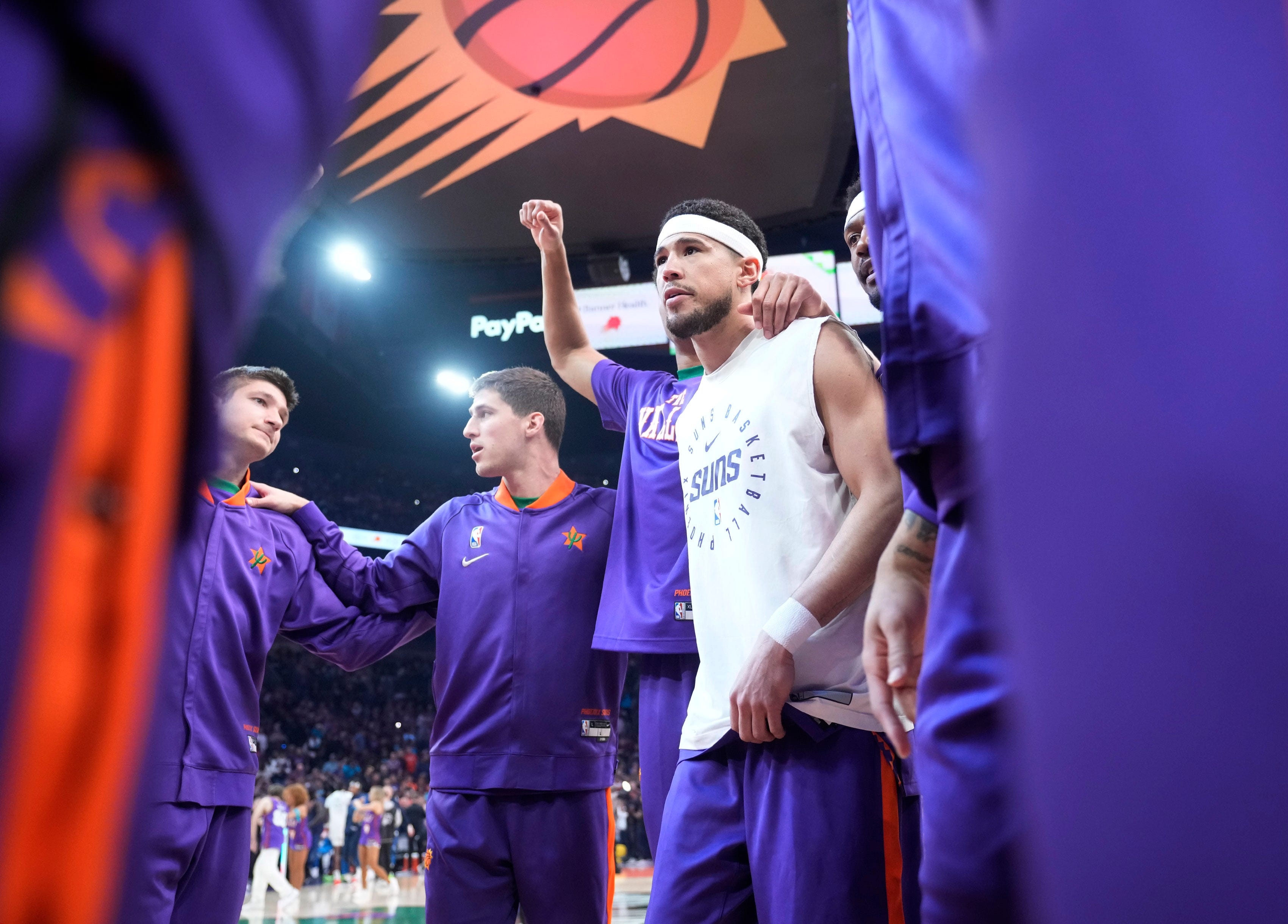 Phoenix Suns star Devin Booker hits home run, drops new Nike Book 1 ...