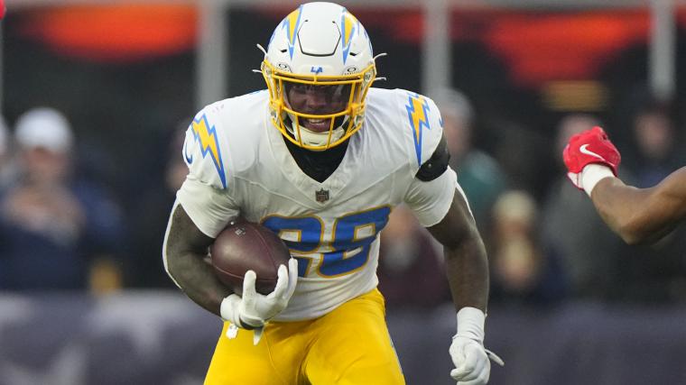 Chargers have less than 700 career rushing yards on their roster ...