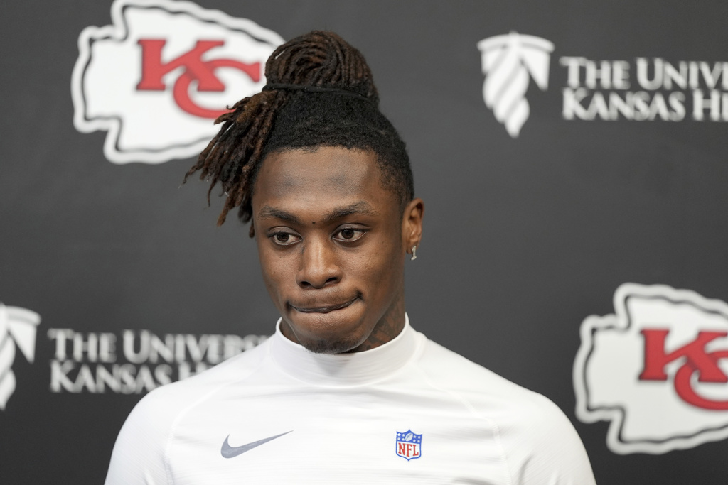 Chiefs wide receiver Xavier Worthy released after Texas district ...