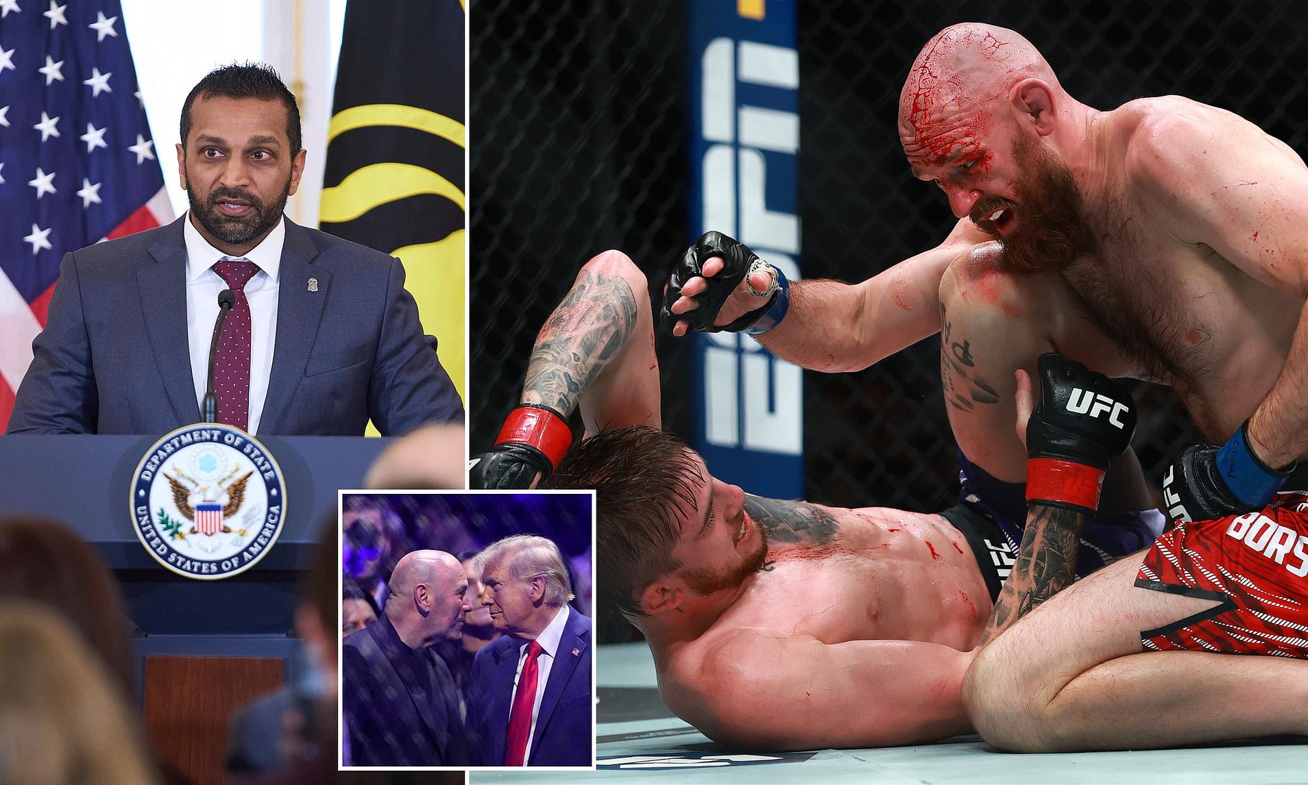 Inside FBI director Kash Patel's 'wacky' plan to bring in UFC fighters ...
