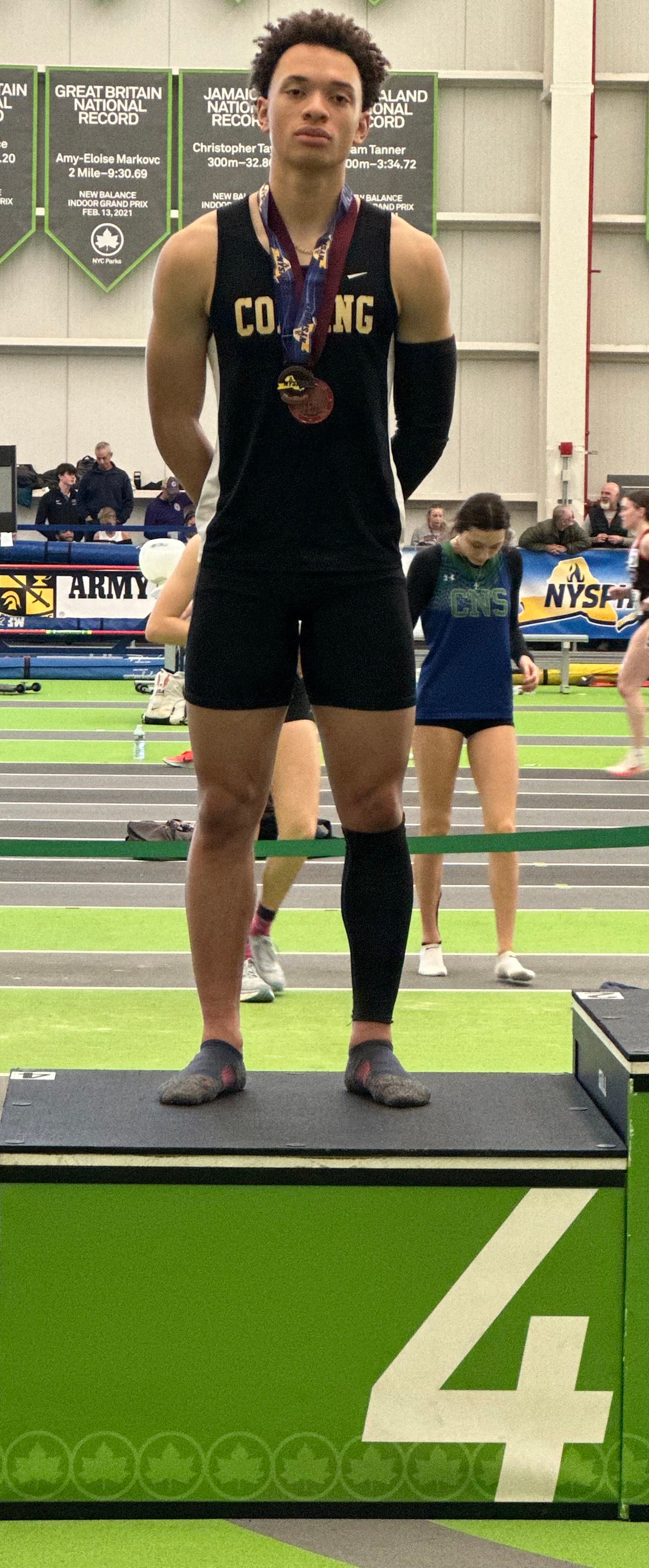 Indoor track & field: Corning's McLaughlin wins state title, Ithaca's ...