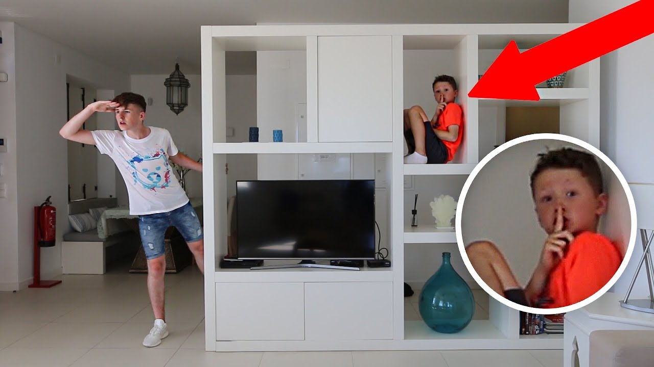 Hide and Seek in a Luxury Holiday Mansion with Little Brother