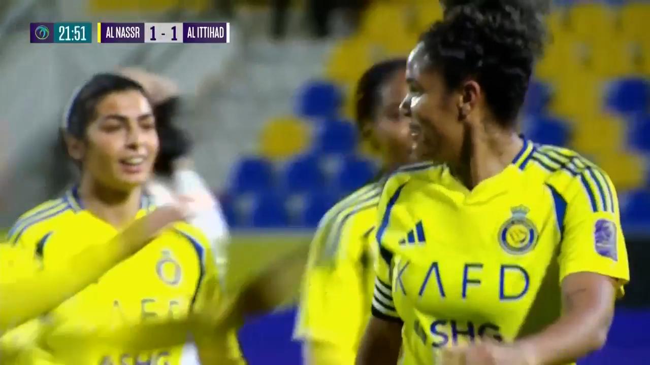 Duda at the double as Al Nassr Women beat Al-Ittihad Women in Saudi ...