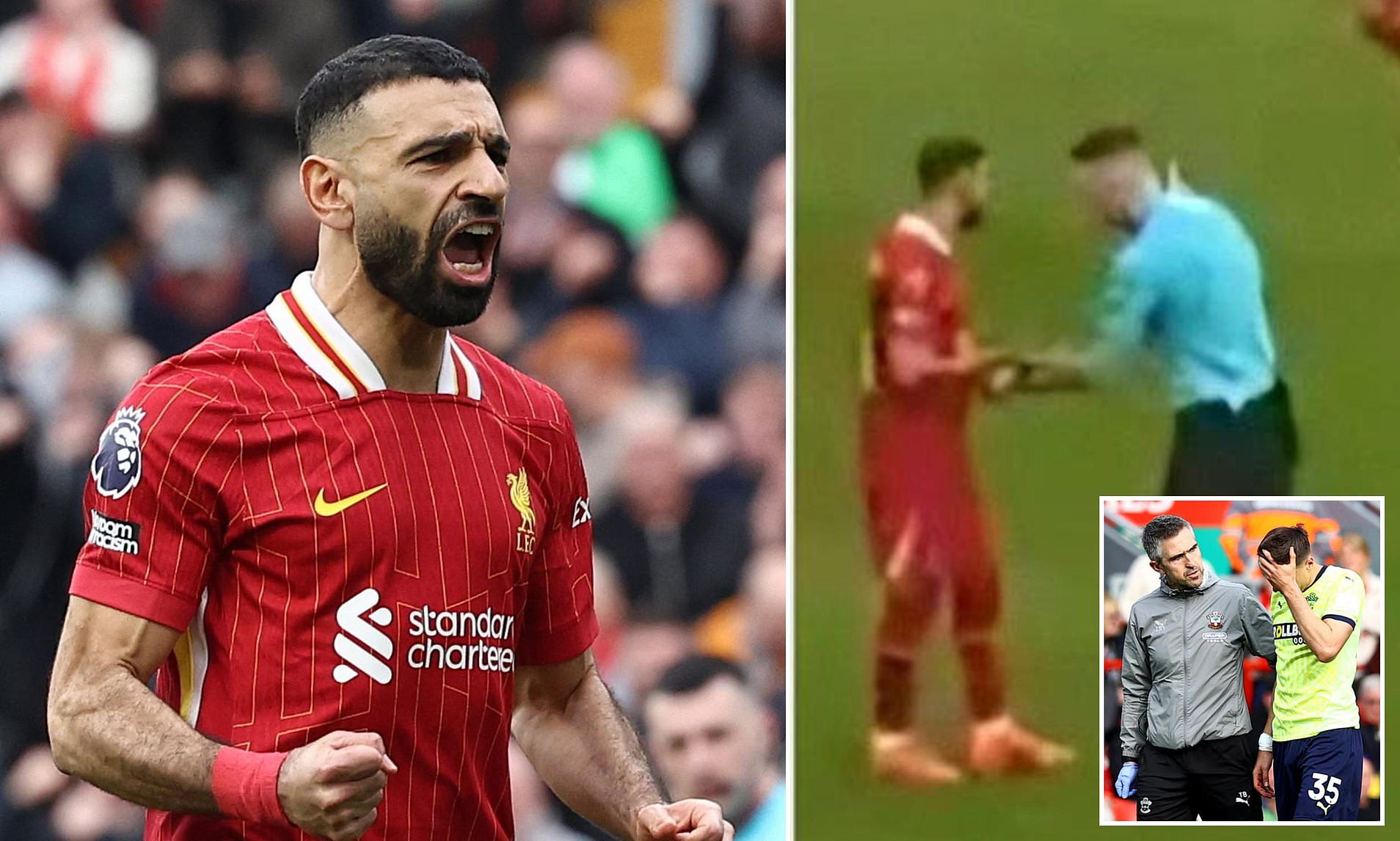 Eagle-eyed fans spot the moment quick-thinking Mo Salah intervenes amid ...
