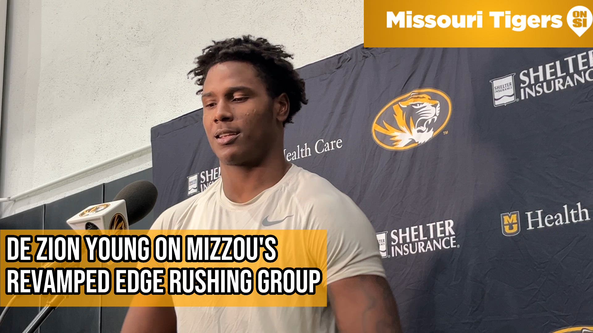 Mizzou DE Zion Young on the Tigers' new edge rushers