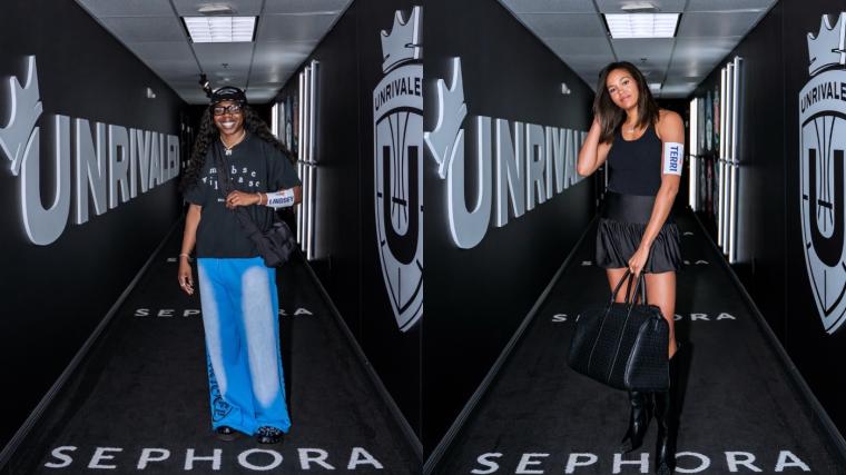 Napheesa Collier and Arike Ogunbowale gift Unrivaled training staff 10k ...