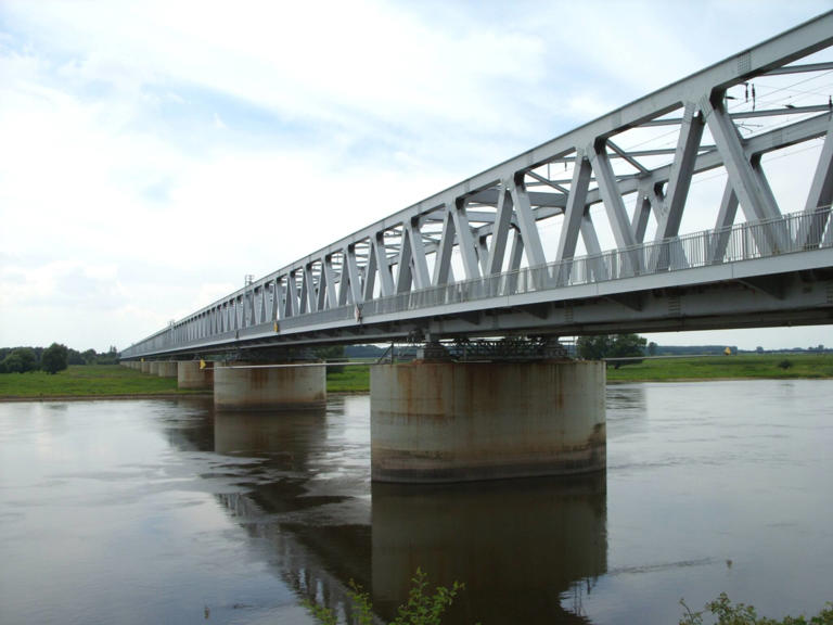 Der Wasserstand der Elbe bei Wittenberge am 22.06.2026