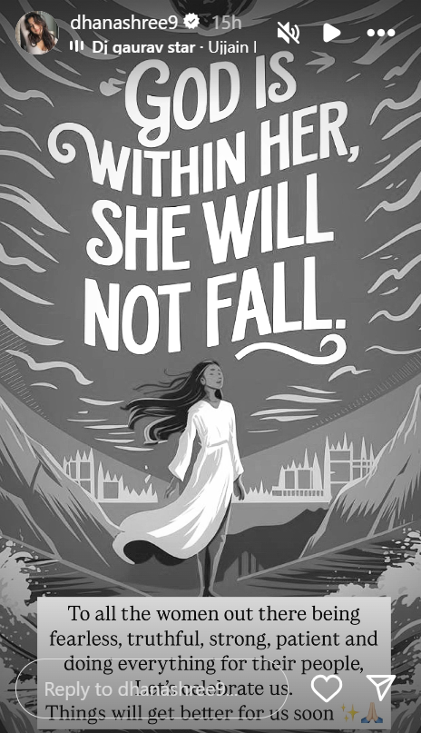 Dhanashree Verma’s cryptic Women’s Day post goes viral amid divorce with Yuzvendra Chahal ...