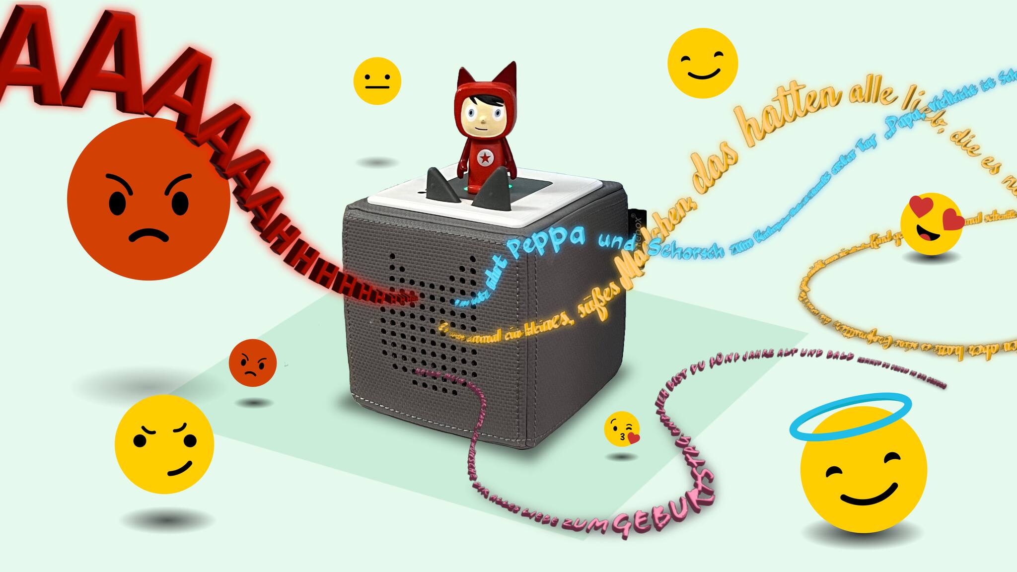 Fremde Stimmen aus dem Lautsprecher? Toniebox-Hack im Faktencheck