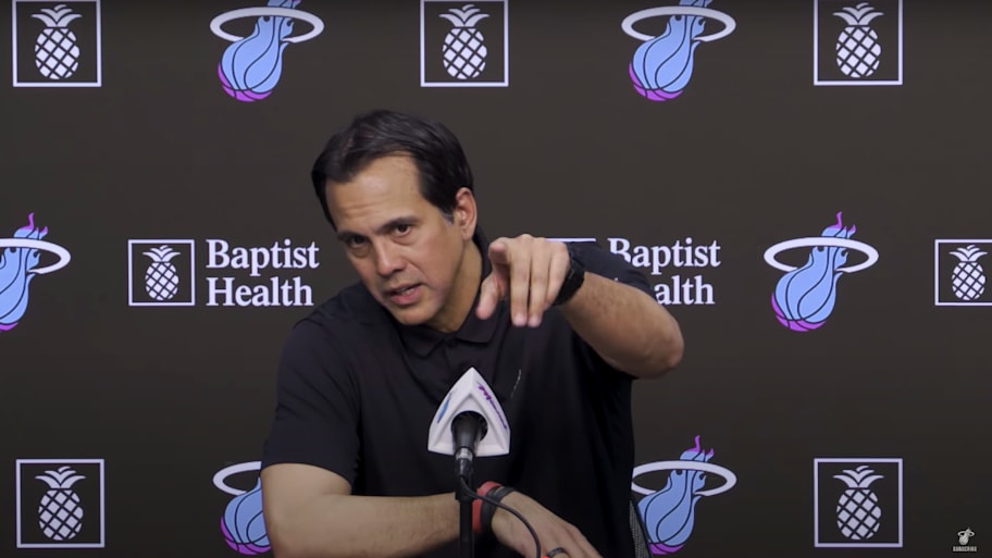 Miami Heat's Erik Spoelstra On Bam Adebayo Fine:” I Don't Think He Was ...