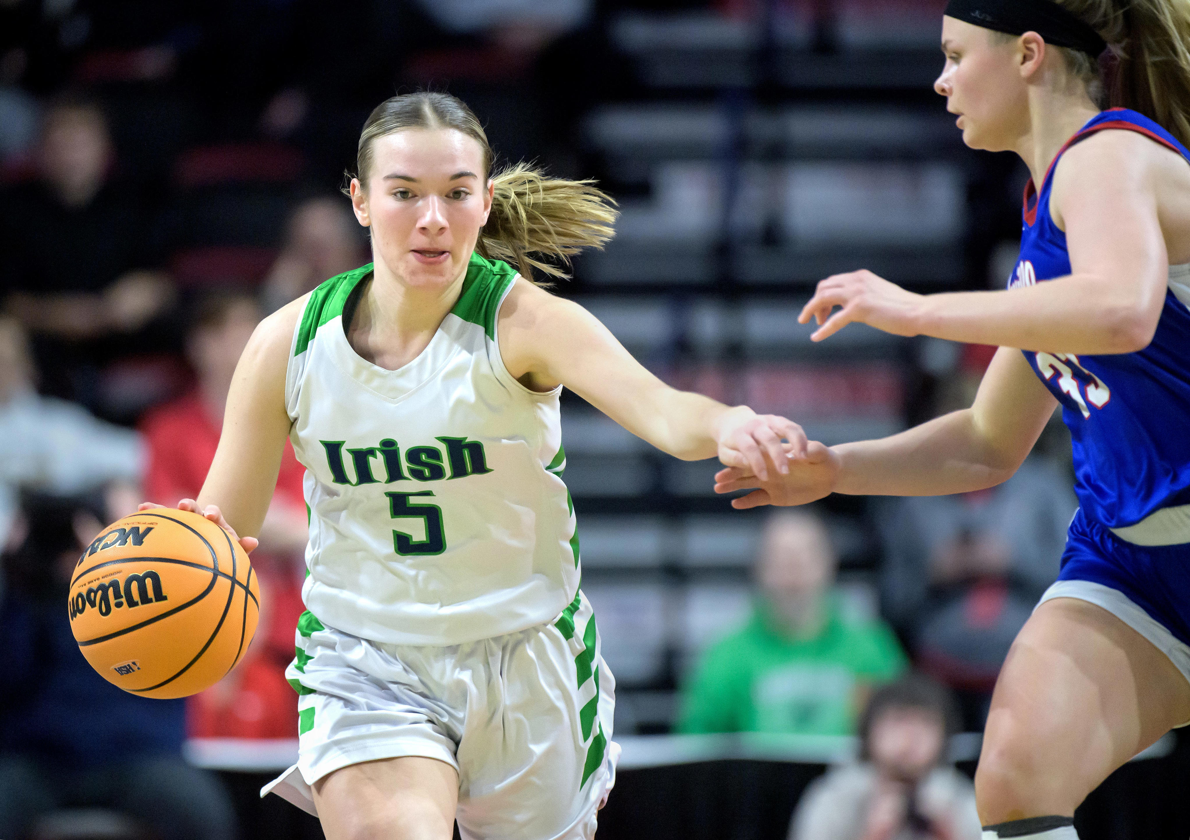 Notre Dame basketball player voted 2024-25 Journal Star Female Athlete ...