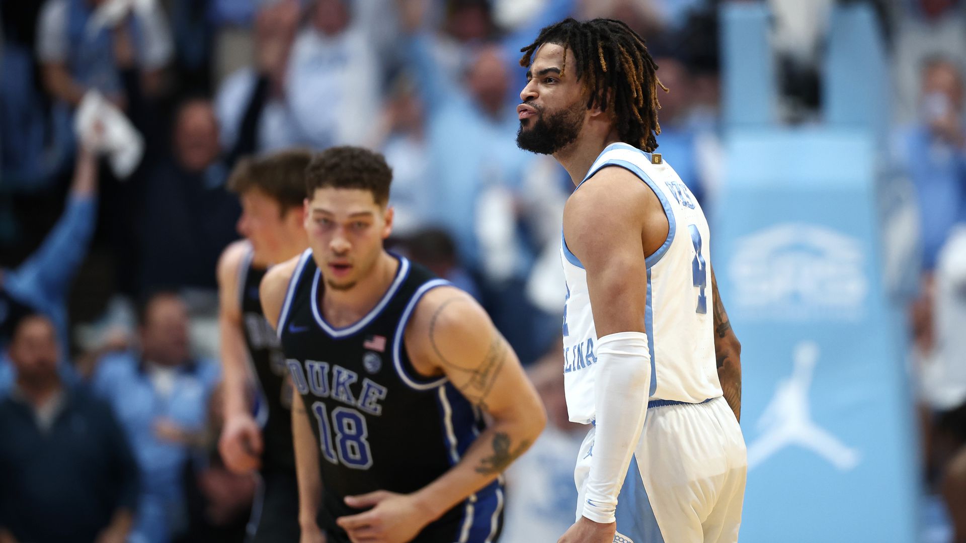 UNC suffers regular season sweep against Duke after second half lead ...