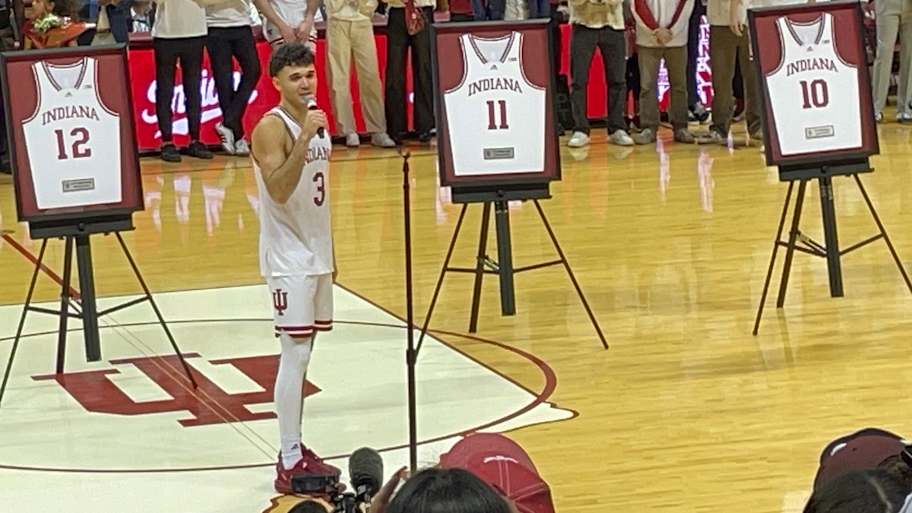 What Indiana's Anthony Leal Said During His Senior Day Speech
