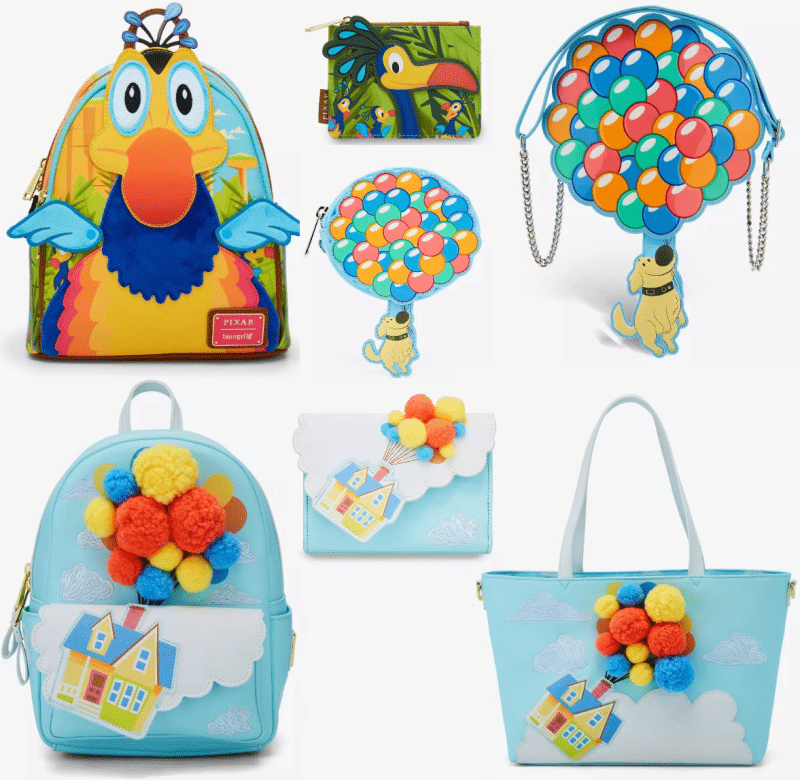 Disney Pixar Up! Loungefly Pieces Are Adorable!