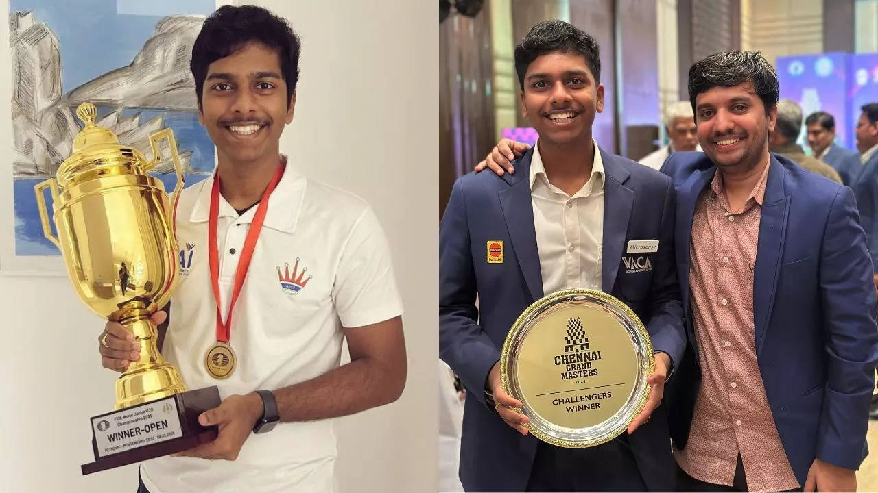 Exclusive | From hotel room cricket to world junior champion: Pranav V ...