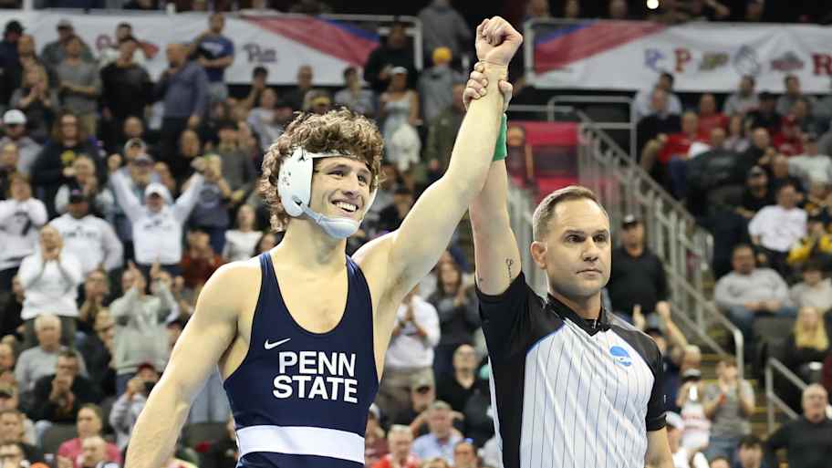 Penn State Wrestling Wobbles in Big Ten Semifinals But Still Holds ...