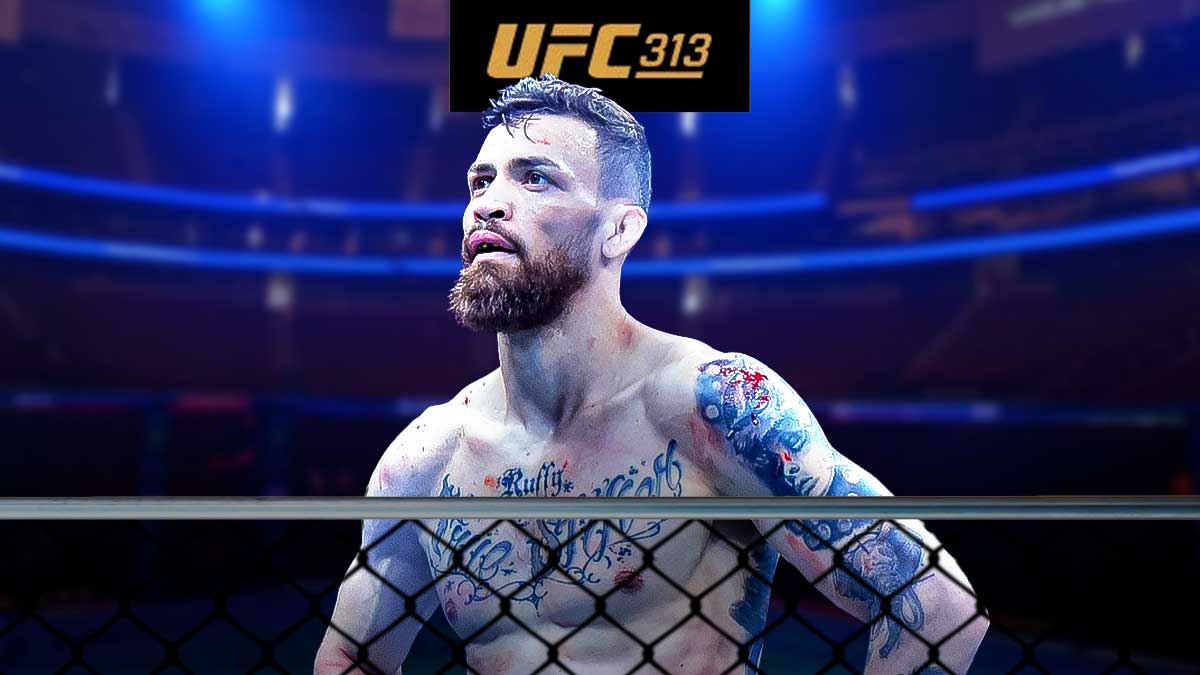 UFC 313: Mauricio Ruffy delivers a devastating spinning wheel kick ...