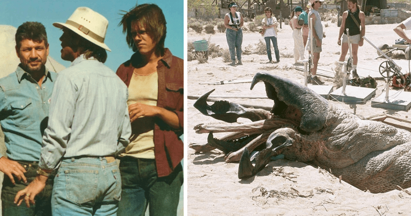 32 Behind-the-Scenes Photos from the Set of 'Tremors'